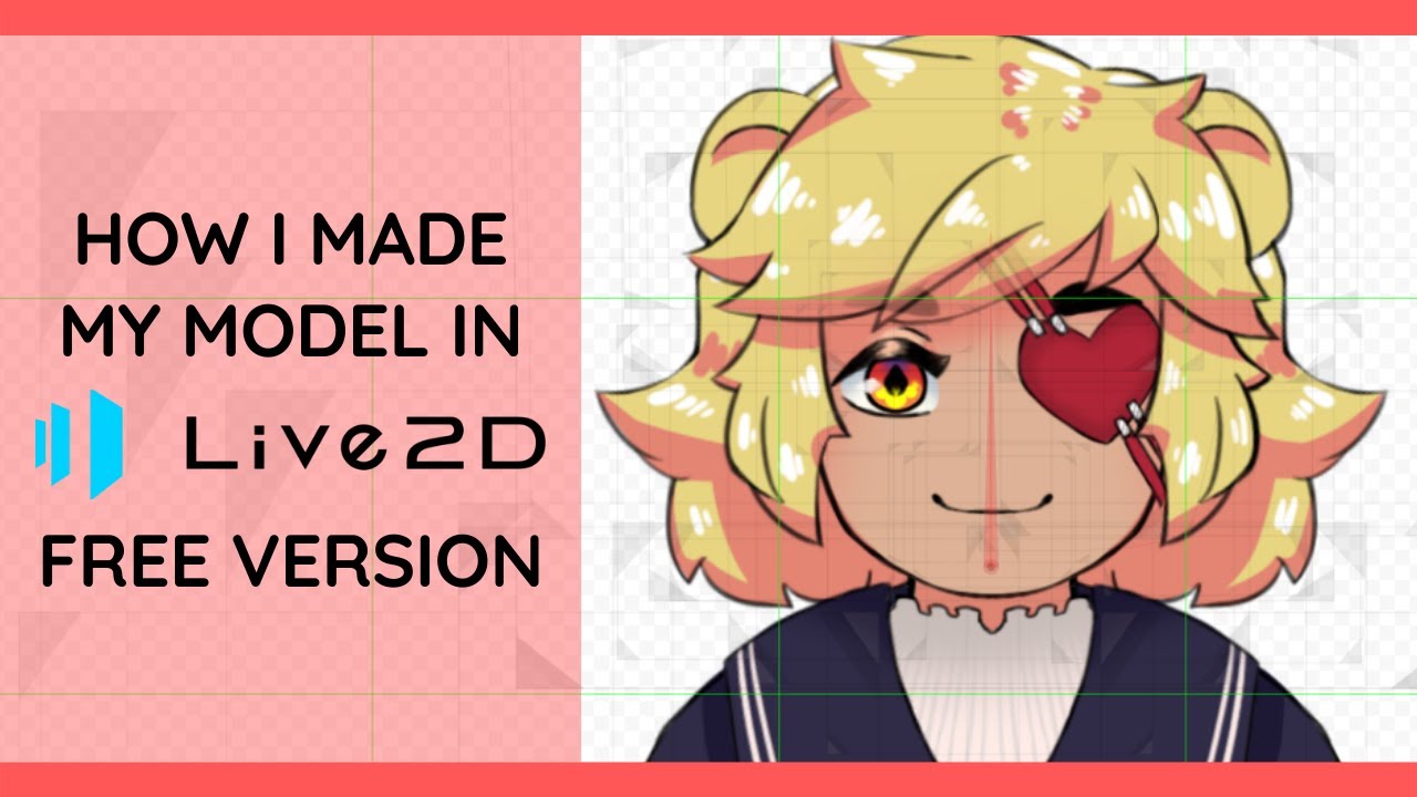 Making My Model in Live2d Free Version! | Live2d Model Speed Rig - YouTube