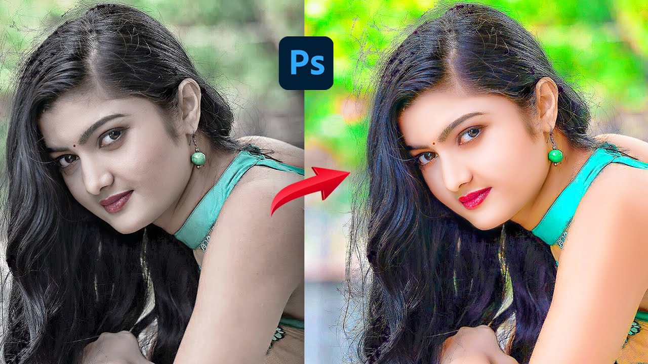 Face Smooth In Photoshop |High End Skin Retouching Photoshop | Face ...