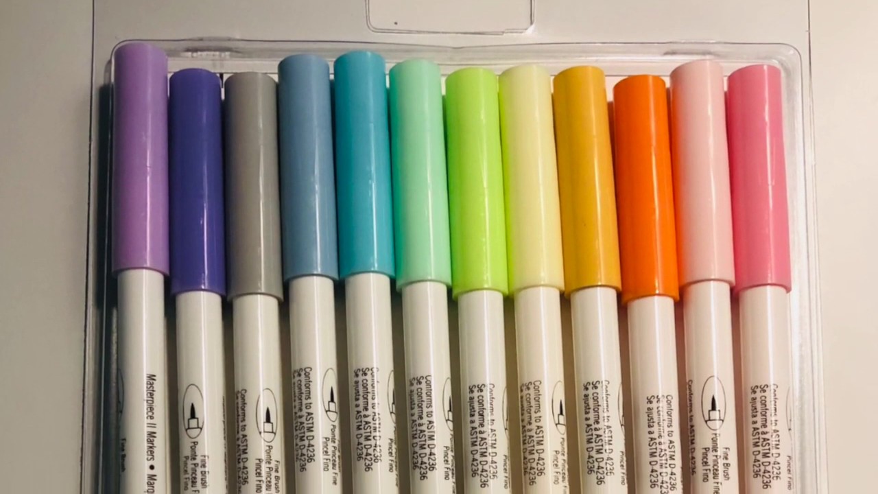 Recollections Marker Swatch - YouTube