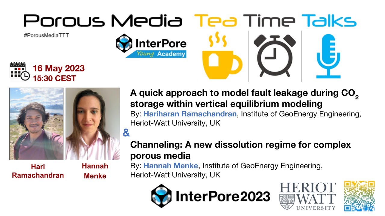 Session 47, Hariharan Ramachandran & Hannah Menke (Heriot-Watt ...