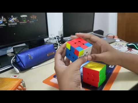 CFOP Yellow cross (Advanced Method) - YouTube