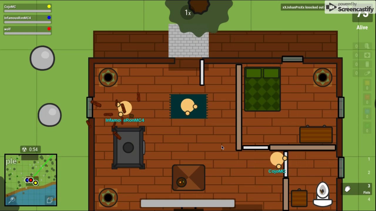surviv.io - 2d battle royale game - YouTube