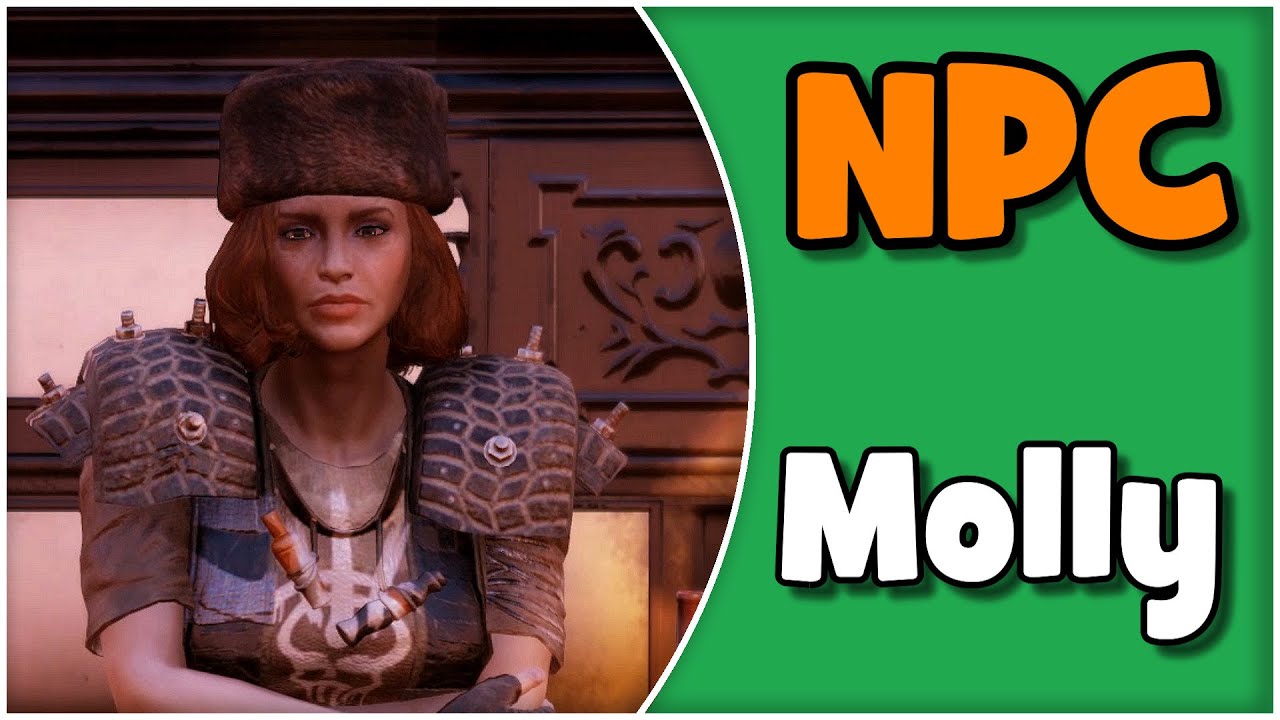 Fallout 76 Wastelanders NPC Molly The Crater - YouTube