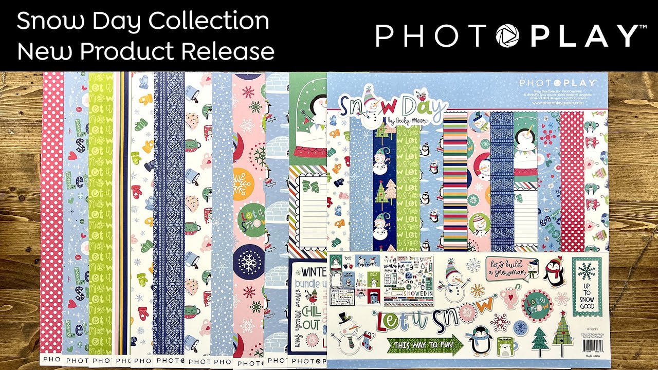 Snow Day Collection | PHOTOPLAY PAPER - YouTube