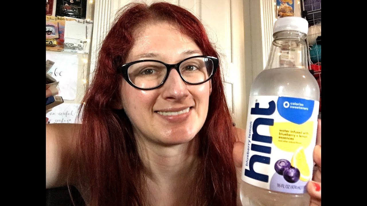 Taste Test Review - Hint Blueberry Lemon Infused Water - YouTube