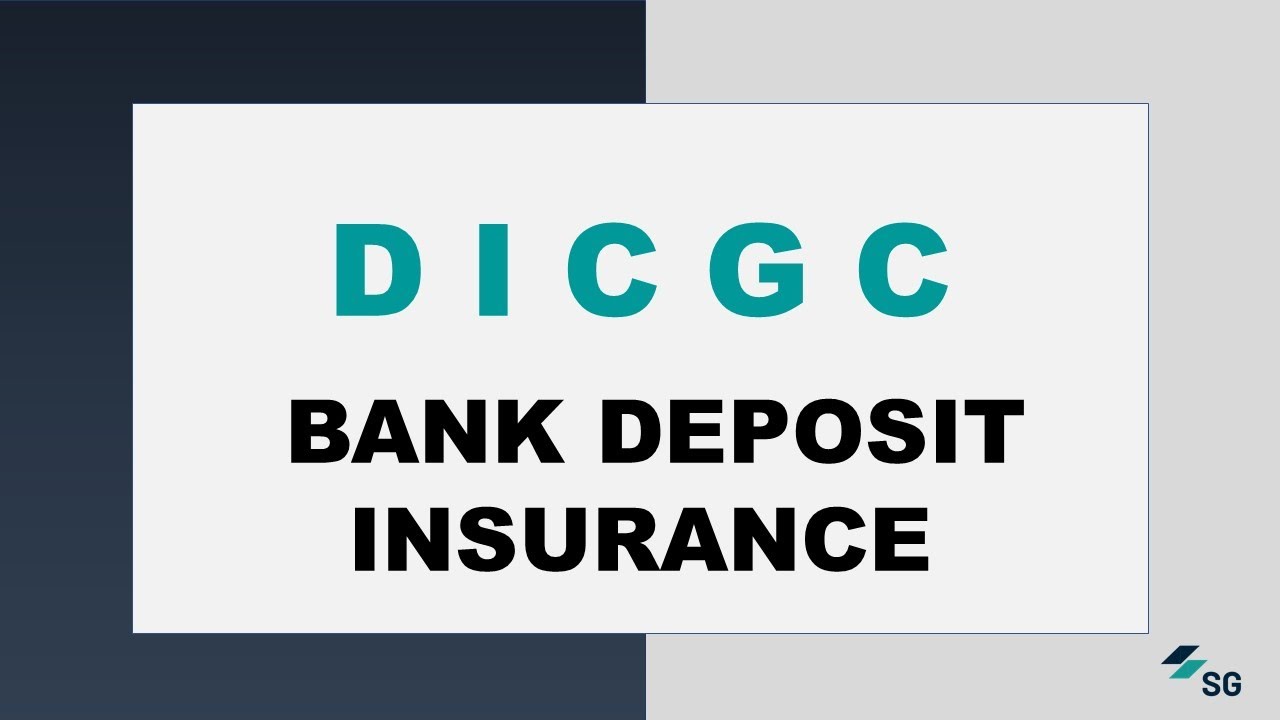 DICGC & BANK DEPOSIT INSURANCE - YouTube