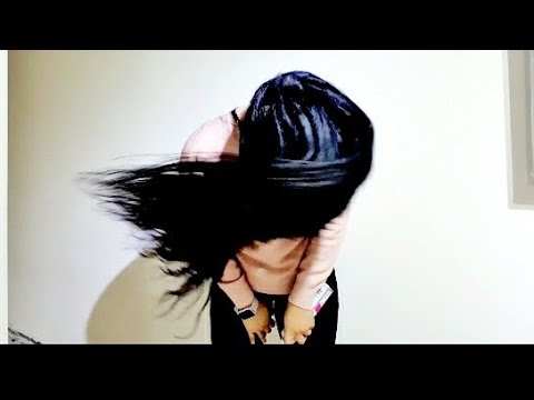 Forward Hair Shaking, Hair Waving, Hair Flipping. #Hairplay # ...