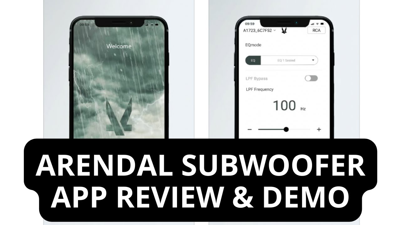 The Best Subwoofer Control App? | ARENDAL SOUND 1723 2S 2V 1S 1V App ...