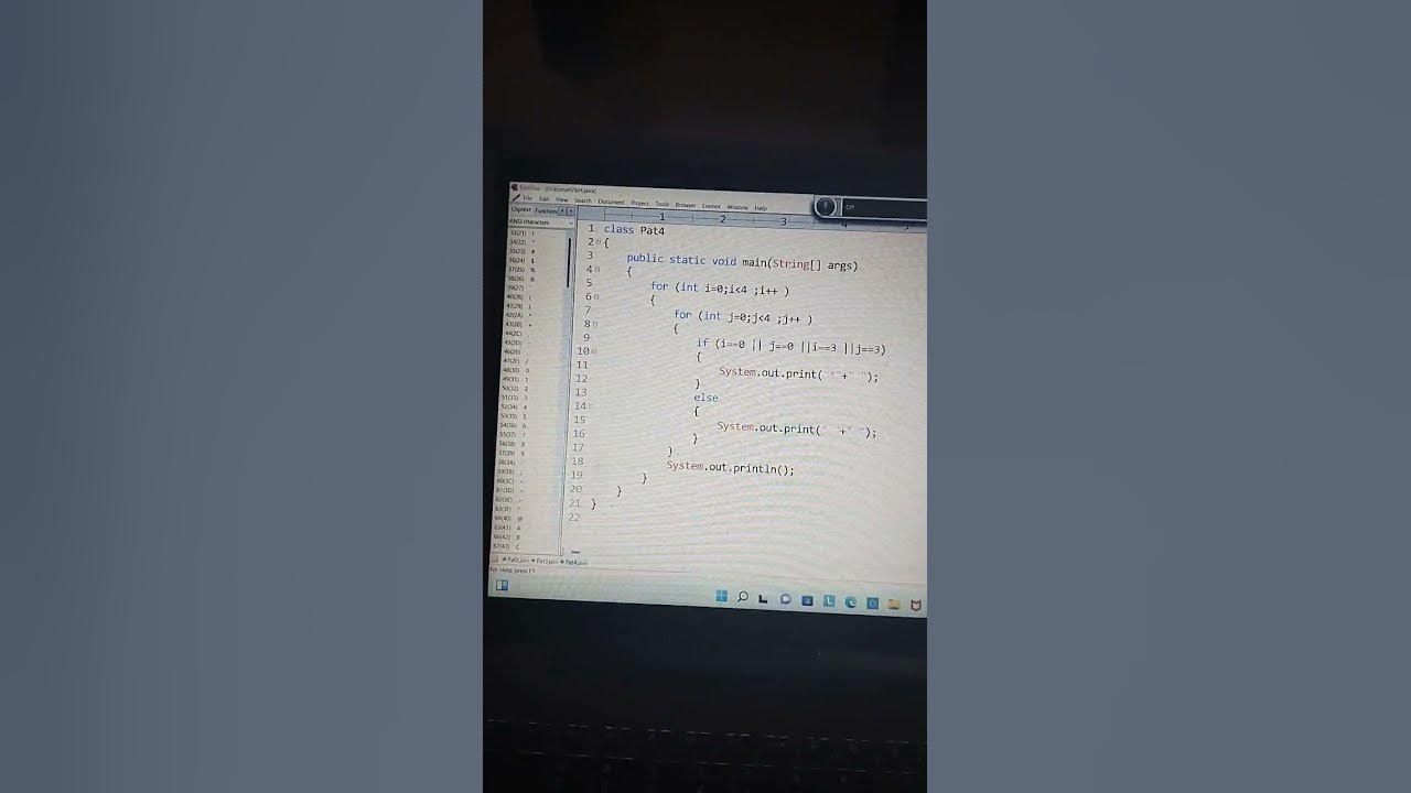 Patternprogramming Java Patterns Youtube