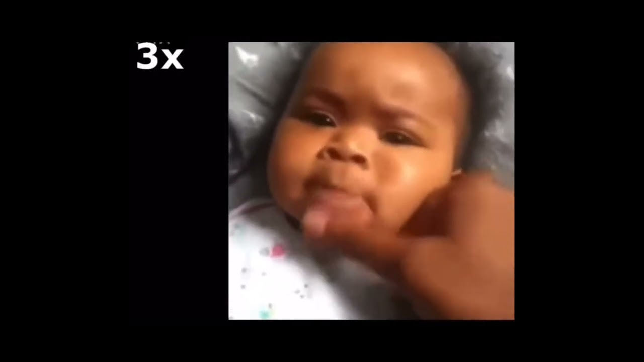 Beatboxing baby but it gets faster - YouTube