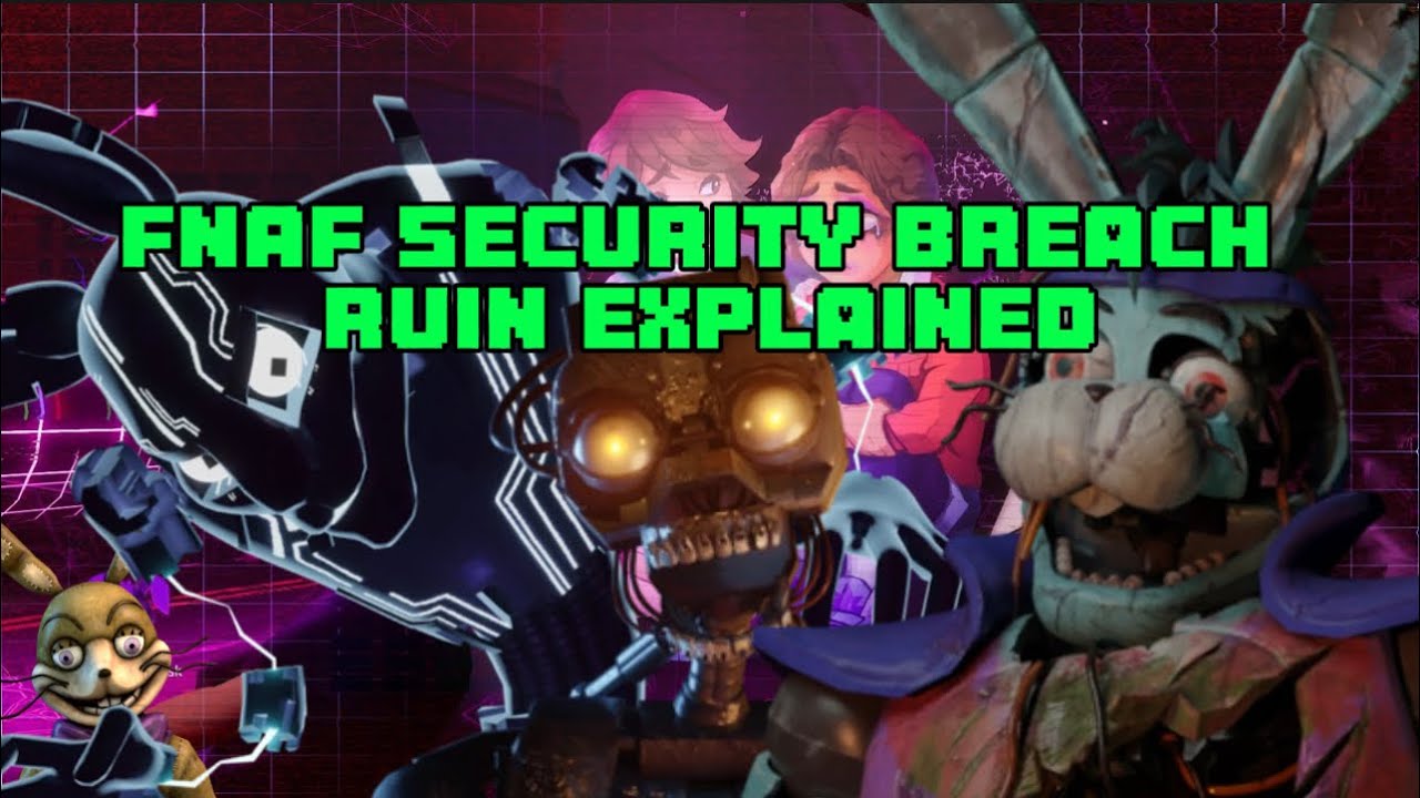 FNAF Security Breach Ruin Explained | So Much Lore - YouTube