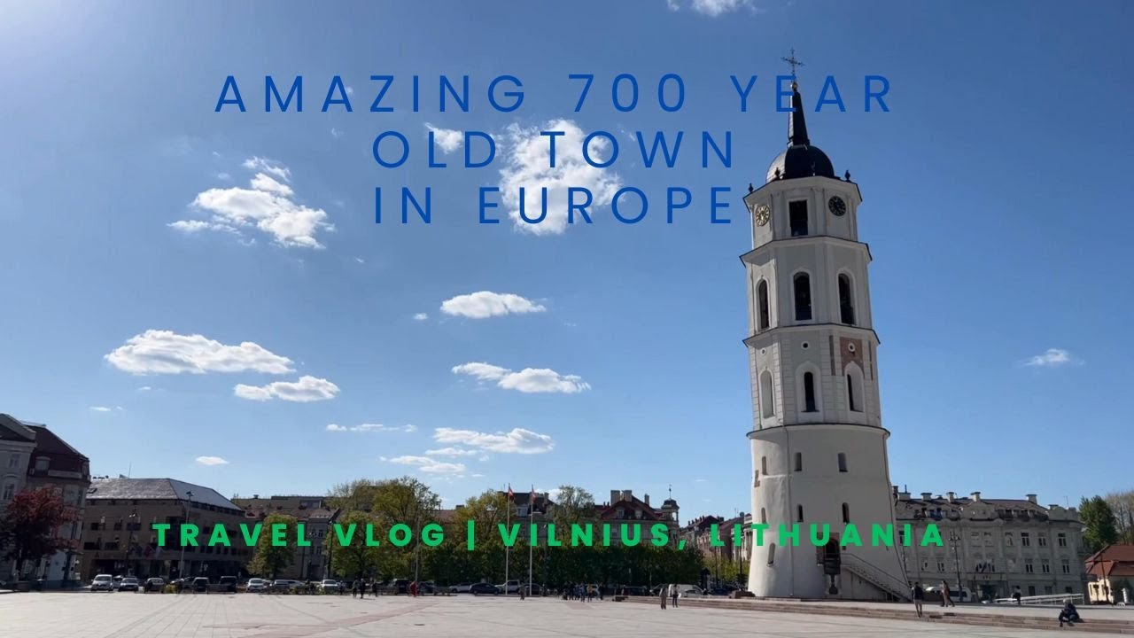 700 Years Old Amazing Old Town of Vilnius Lithuania - YouTube