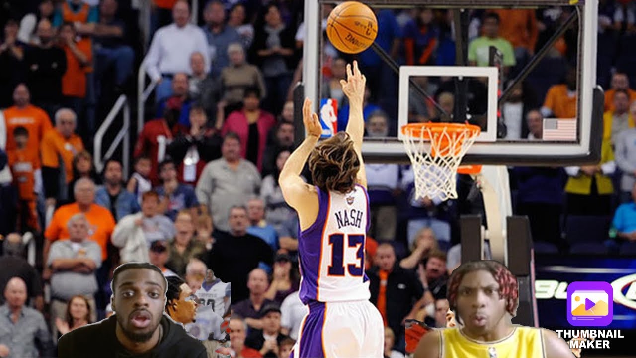 STEVE NASH HAD SOME CRAZY PLAYS!! Ki & Jdot Reacts to Steve Nash ...