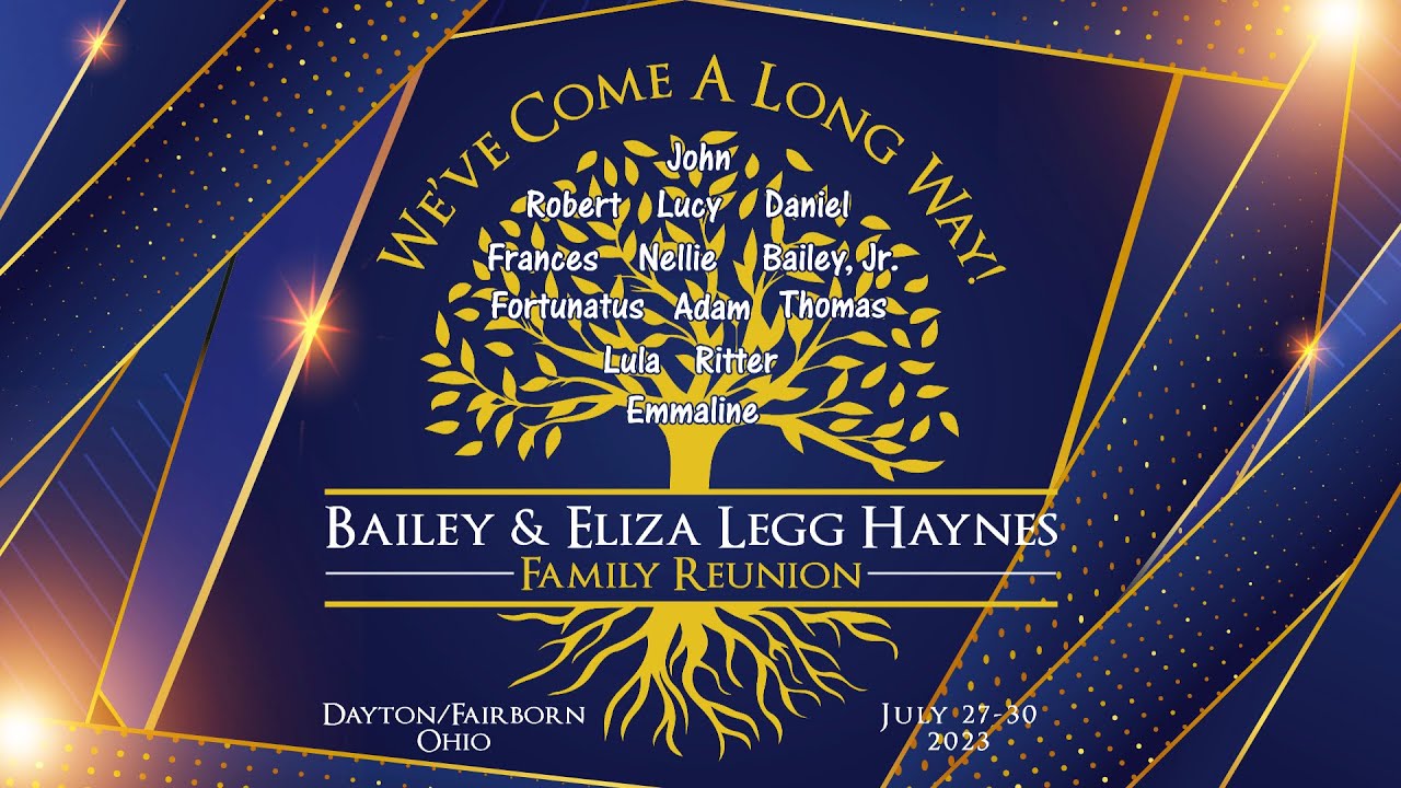 Bailey and Eliza Legg Haynes Family Reunion - YouTube