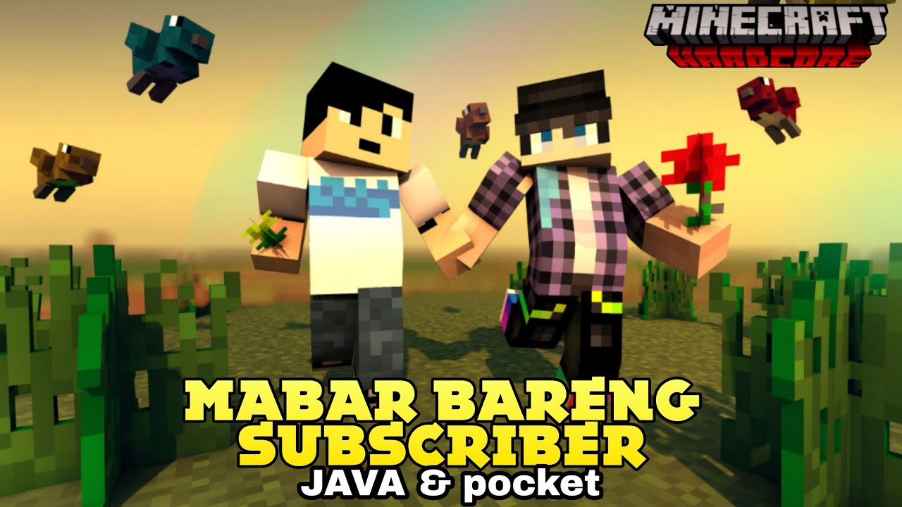 [Minecraft] Mabar Survival Hardcore Java & Pocket edition - YouTube