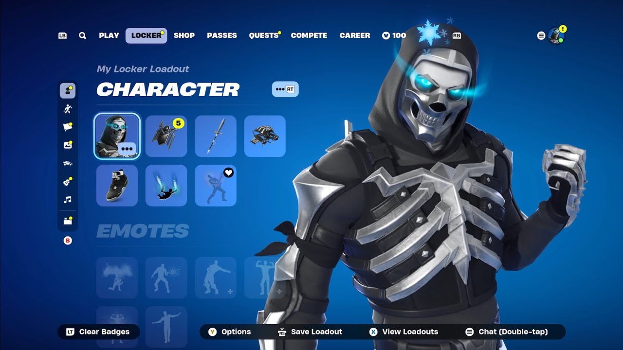 Fortnite Chapter 6- Season 1 Skull Commander Gameplay - YouTube