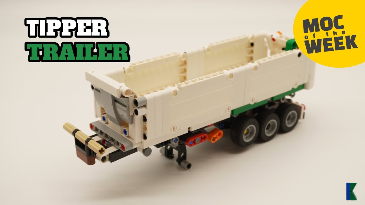 LEGO® Technic Tipper Tailer | MOC by Little_Thomas | Speed Build ...