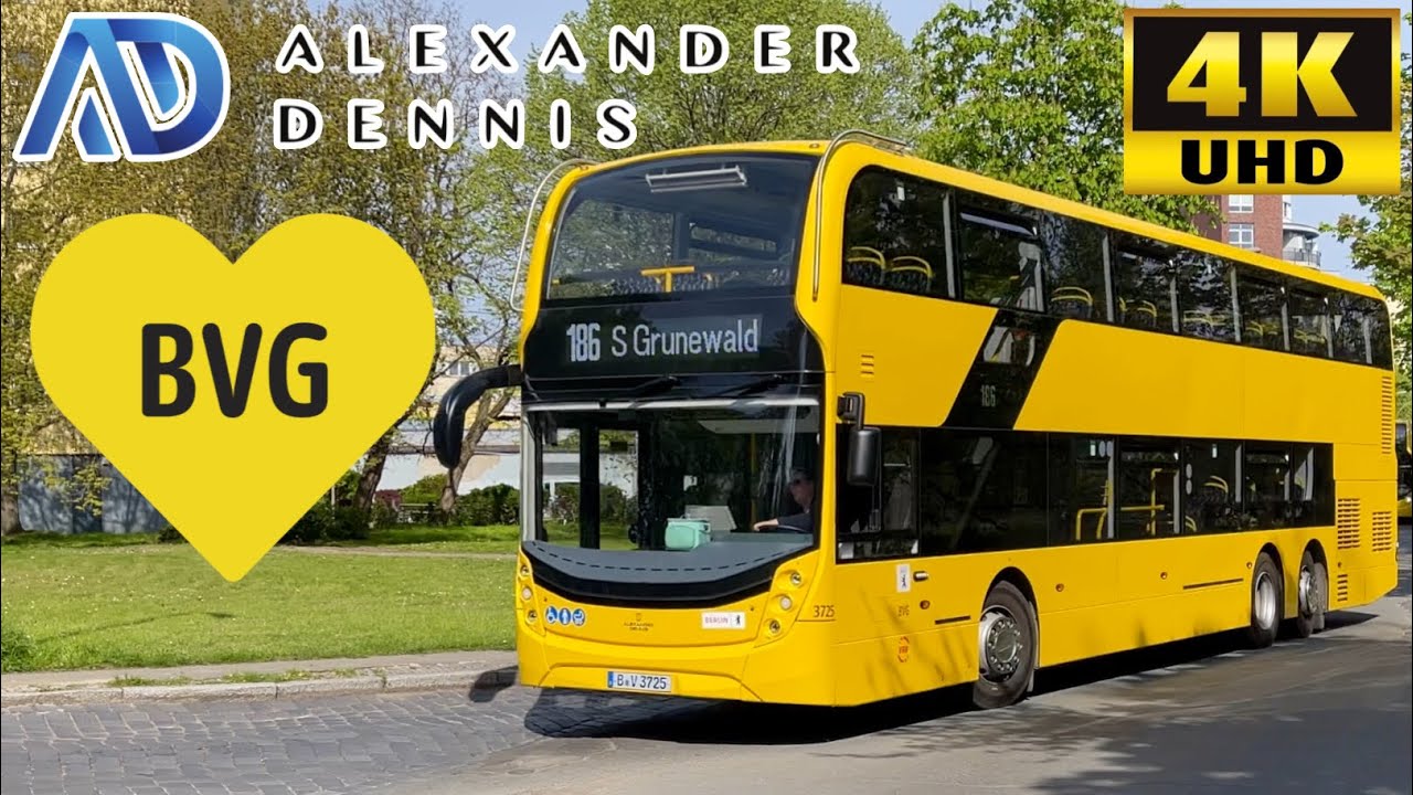 [BVG Berlin: 186 S Lichterfelde Süd to Grunewald via Rheingauviertel ...