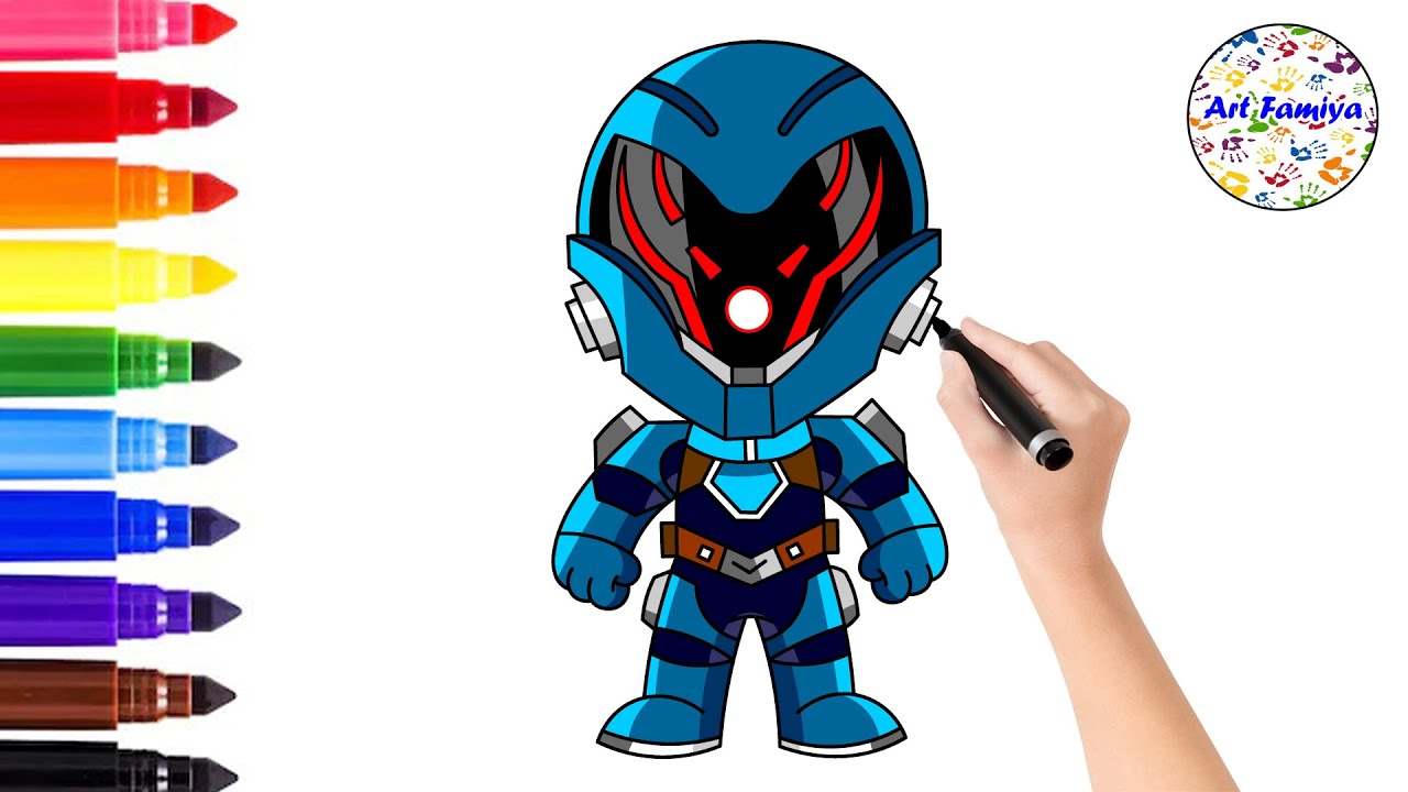 How To Draw The Paradigm - Easy Step By Step Fortnite Chapter 3 Season ...