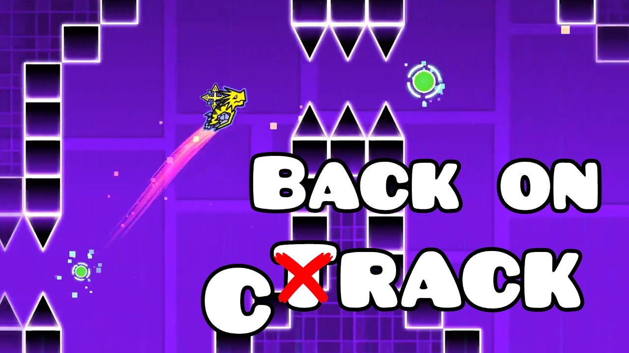 Geometry Dash: "Back on Crack" Verified (Update) - YouTube