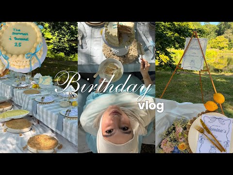 Birthday Vlog 🦋 pinterest dream, picnic, haul | happy 25