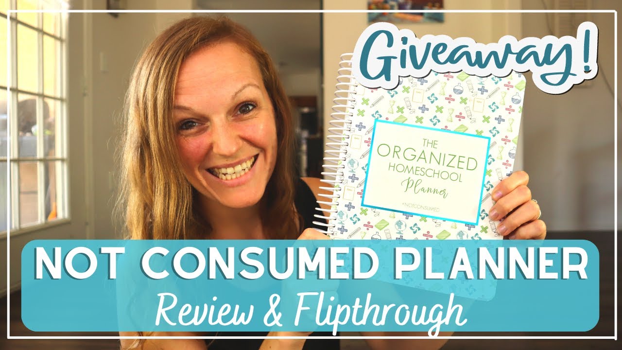 NOT CONSUMED PARENT PLANNER REVIEW | Comprehensive Homeschool Planner ...