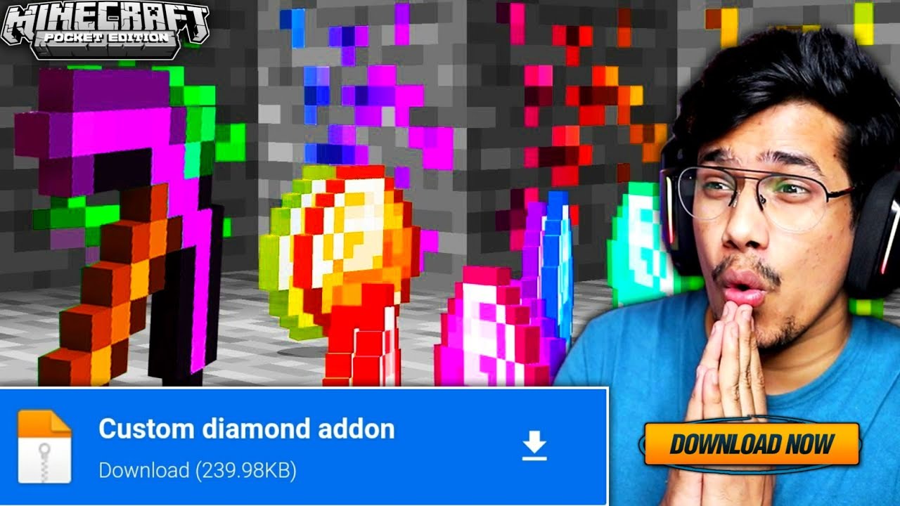 Minecraft but there are custom diamonds download | Minecraft more ...