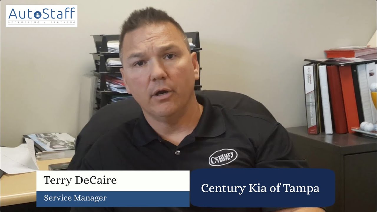 Tech Finder Program - Terry DeCaire, Service Manager - Century Kia of ...