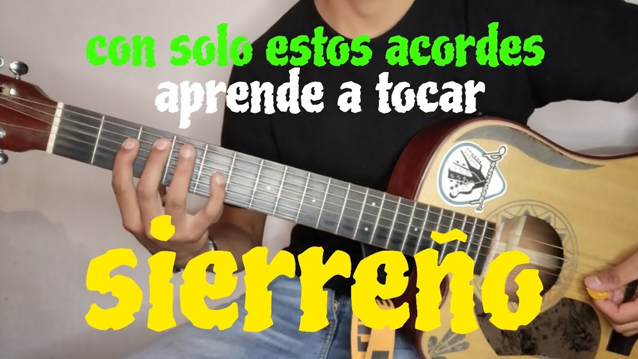 Como tocar SIERREÑO (Facíl bien explicado) - YouTube