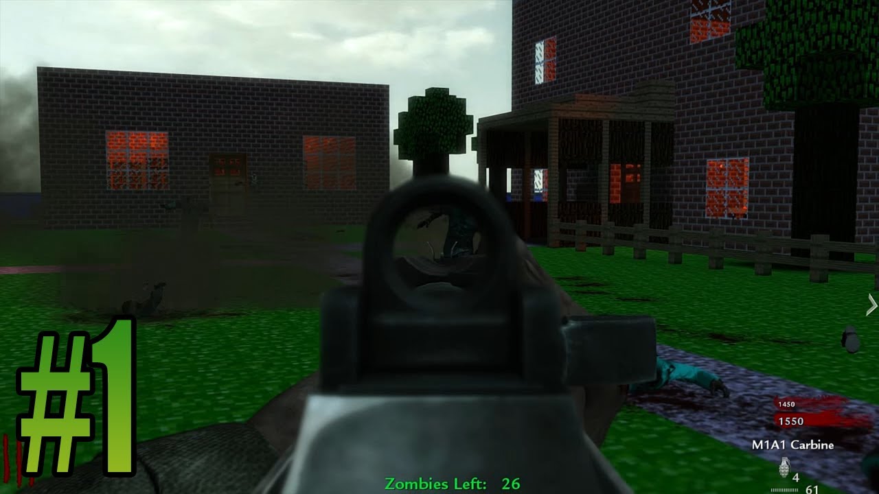 MINECRAFT MAP IN COD ZOMBIES! - Call Of Duty Zombies (Nederlands) - YouTube