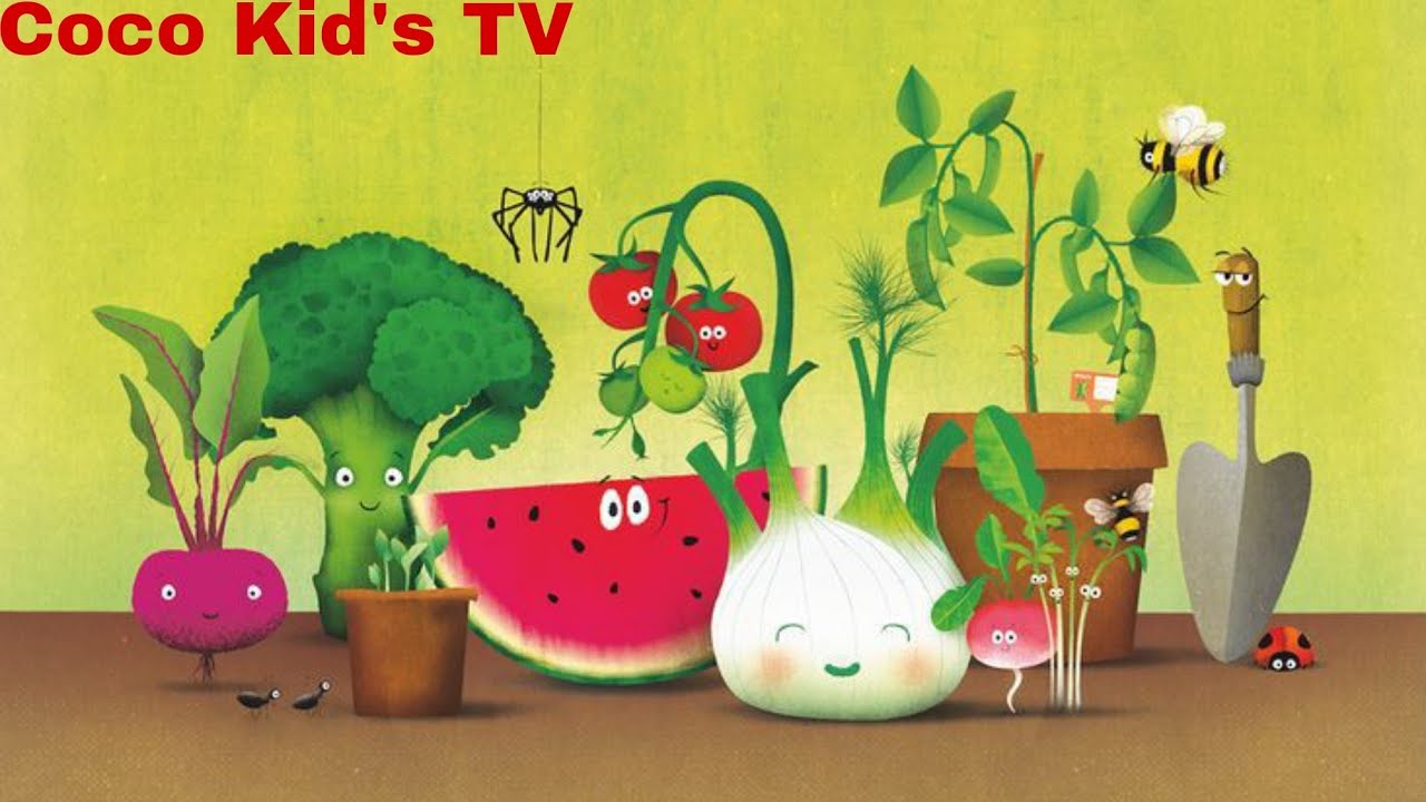 "🥕🍅 Fun Vegetable Rhymes for Kids | Sing & Learn Healthy Veggies 🎶🌽 ...