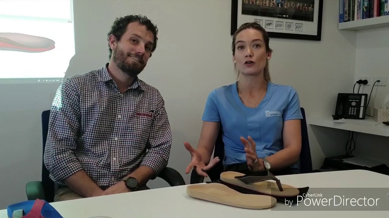 Galleria Podiatry Custom-made Orthotic Thongs - YouTube