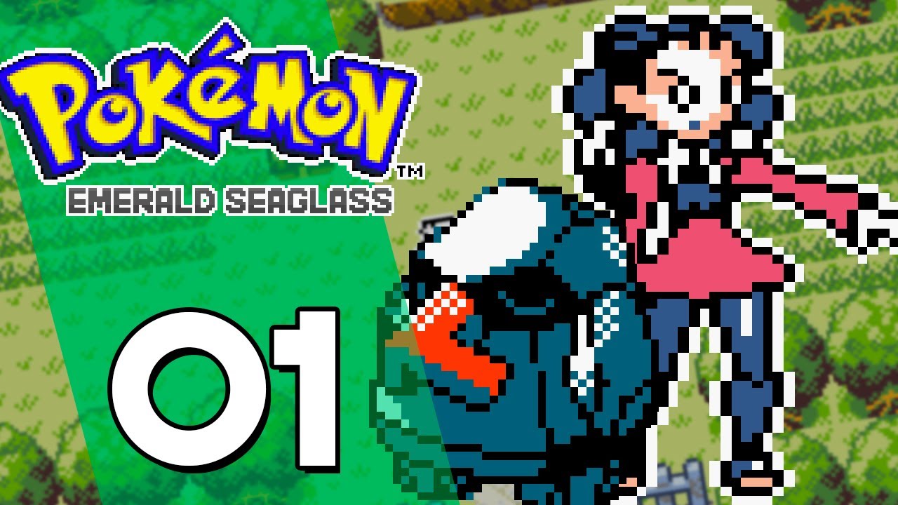 Pokémon Emerald Seaglass #01 - Gym Leader Roxanne - YouTube