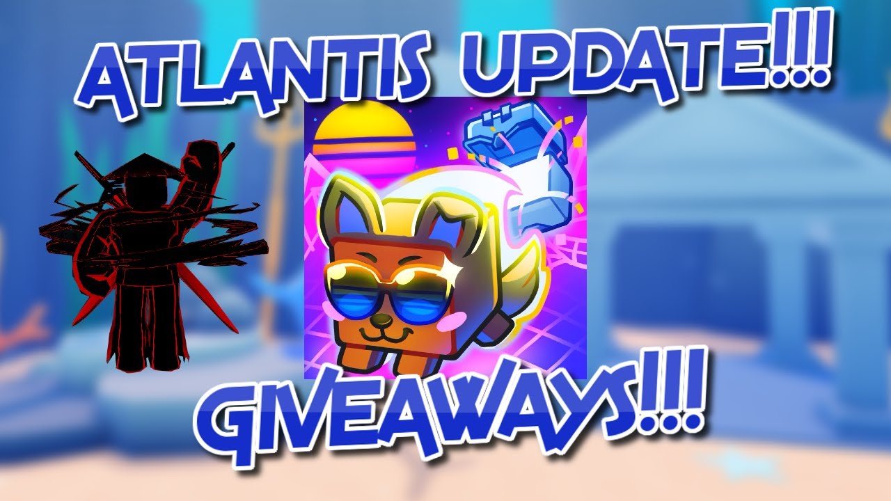 ATLANTIS UPDATE 🔱 [LIVE 🔴] | Pet Catchers | Giveaways!!! - YouTube