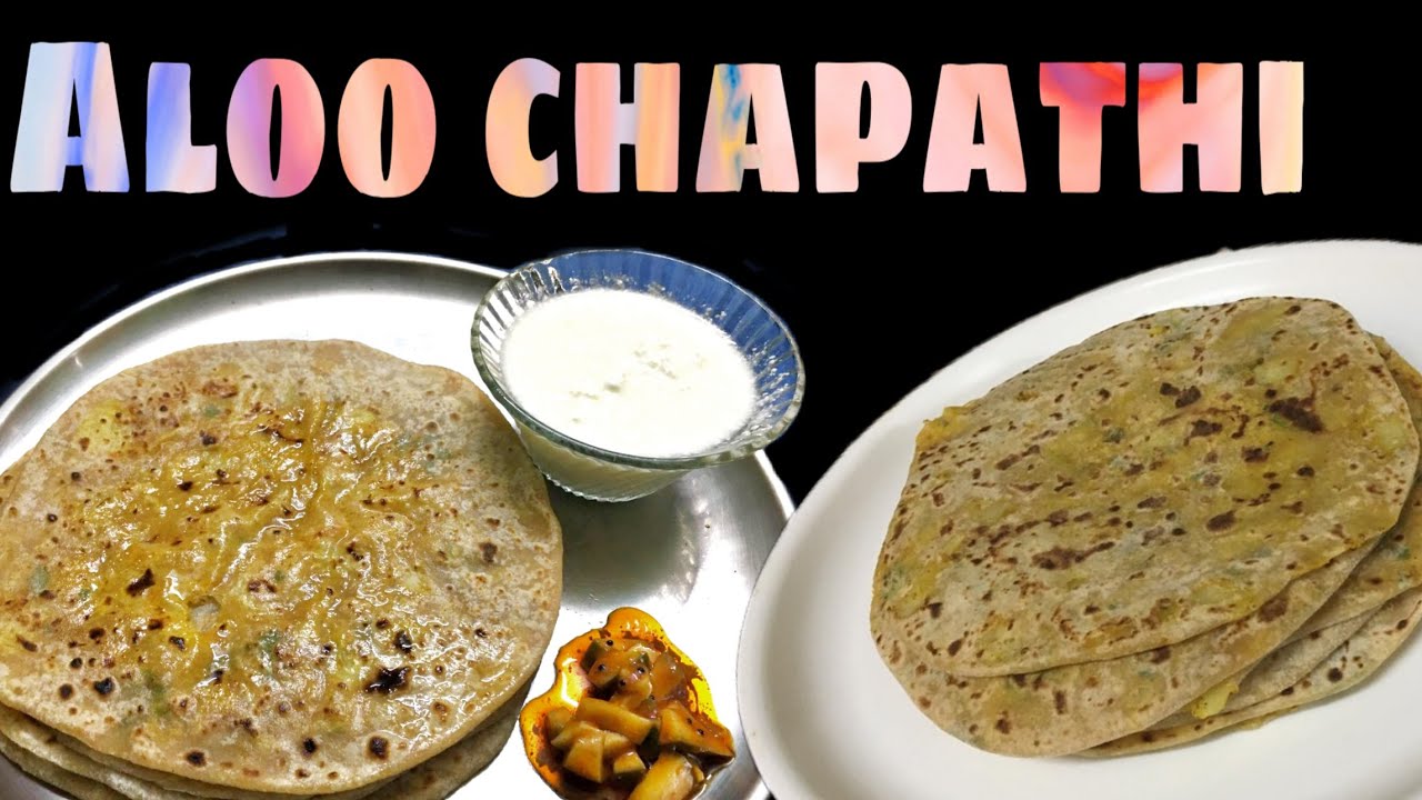 Aloo Chapathi - Yummy Lunch Box Recipe - In English and Tamil - YouTube