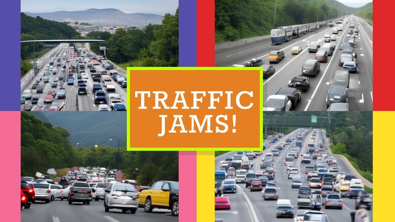 How To Drive Safe In Traffic Jams - YouTube
