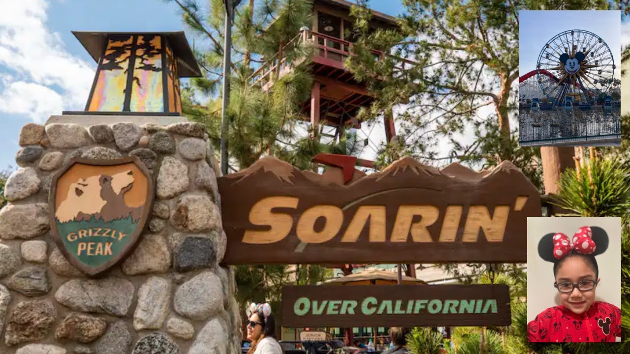 Soaring over California / California Adventure Anaheim - YouTube
