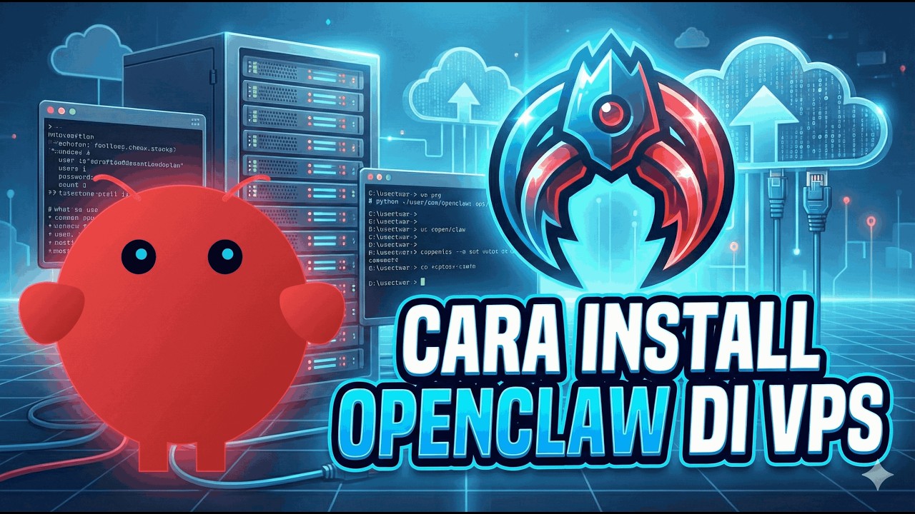 Cara Install Openclaw di VPS (100% Berhasil) - YouTube