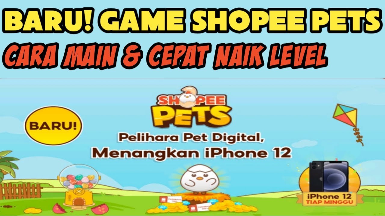 BARU GAME SHOPEE PETS | CARA BERMAIN DAN TIPS CEPAT NAIK LEVEL - YouTube