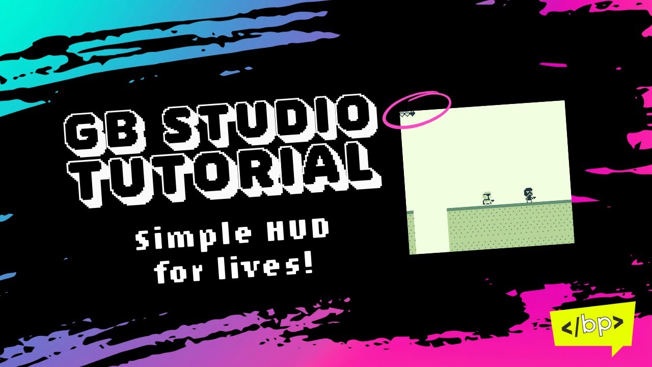Make a HUD with GB Studio! - YouTube