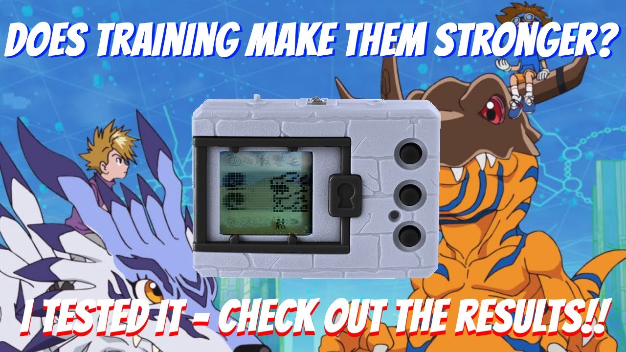 Does Training Make Your Digimon Stronger? | Digimon 20th Anniversary ...