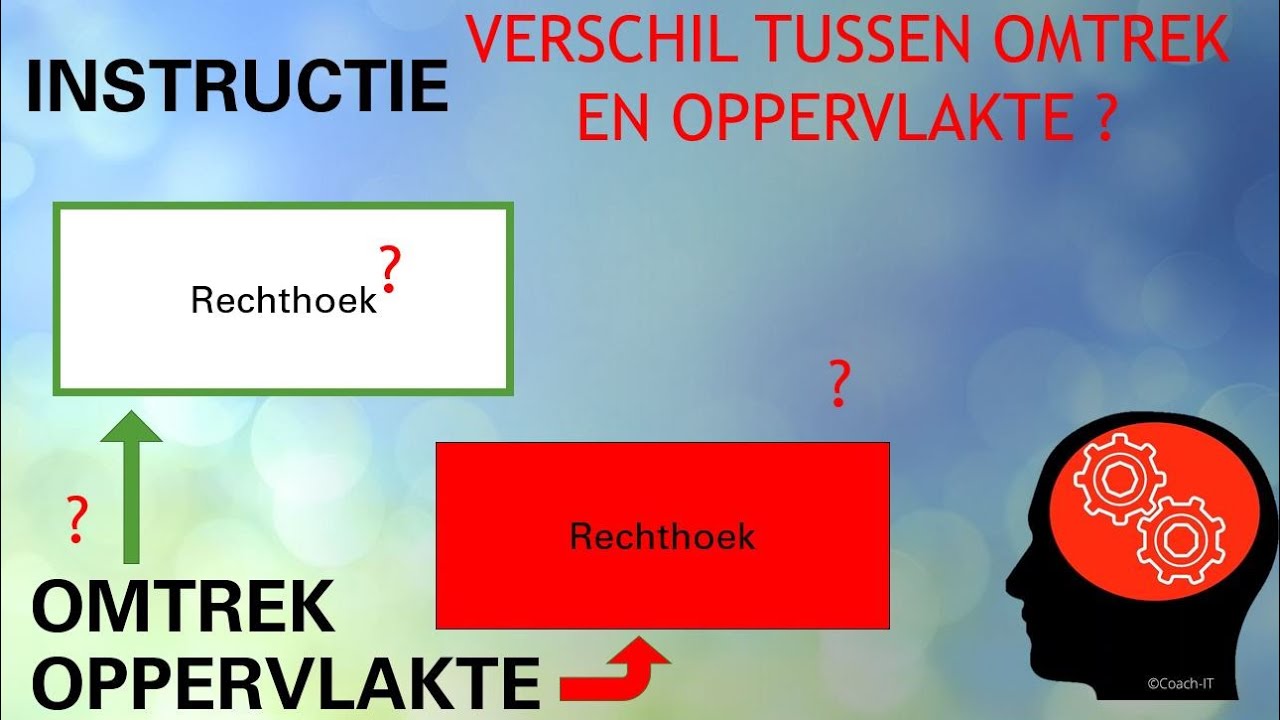 Instructievideo: omtrek of oppervlakte? - YouTube
