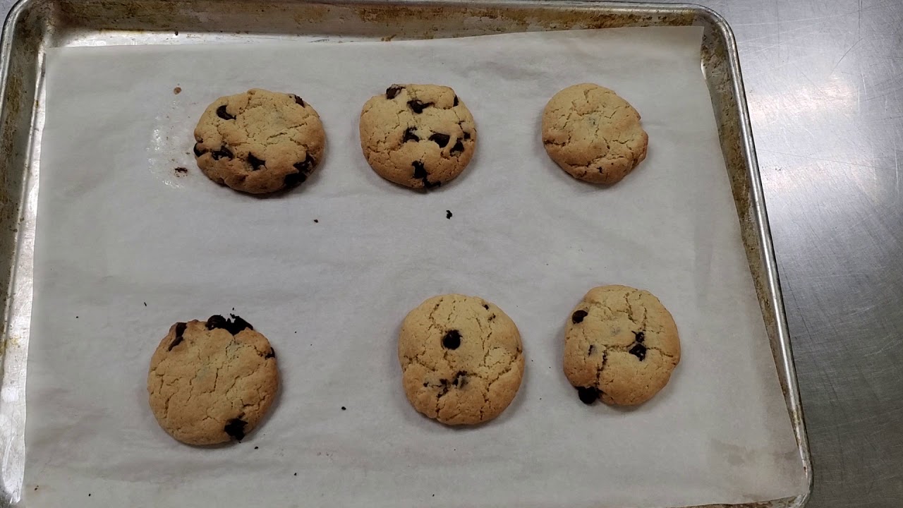 Mr Jimmy's finished chocolate chip cookies - YouTube