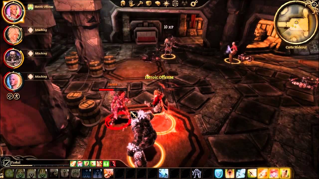 Dragon Age; Origins, Jarvia Boss Fight - YouTube