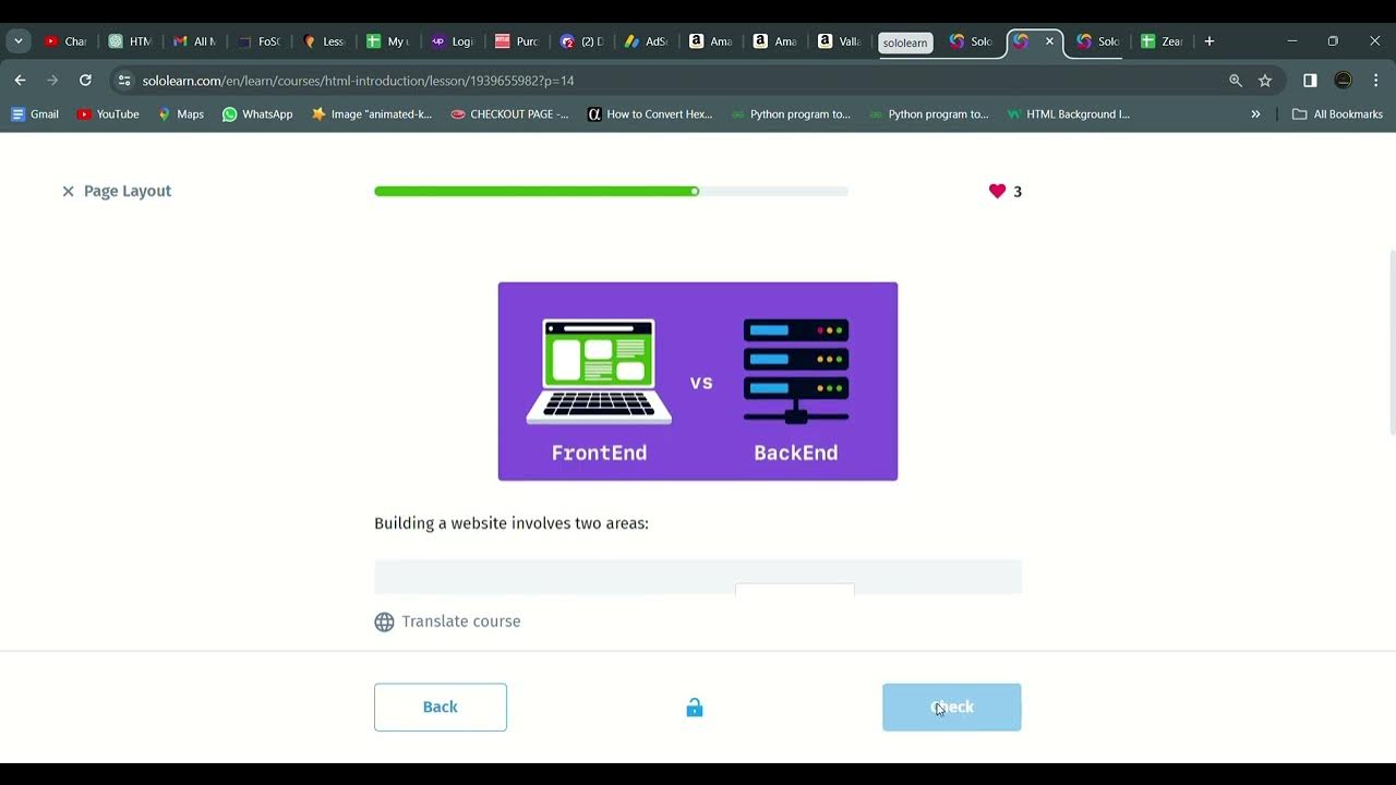 29 Page Layout Introduction To Html Sololearn Youtube