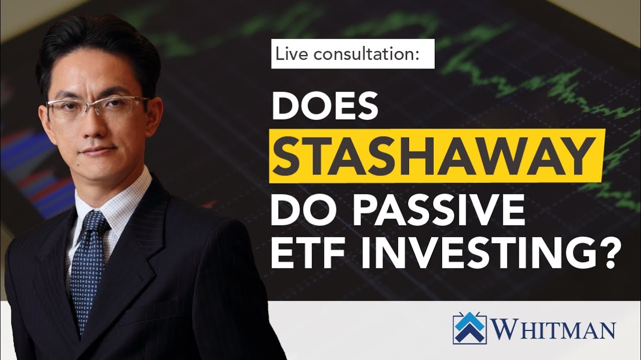 Which type of ETF investing does StashAway offer: active or passive? - YouTube
