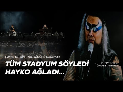 TÜM STADYUM SÖYLEDİ! | Hayko Cepkin - Yol Gözümü Dağlıyor | Tüpraş Stadyumu Canlı 2024