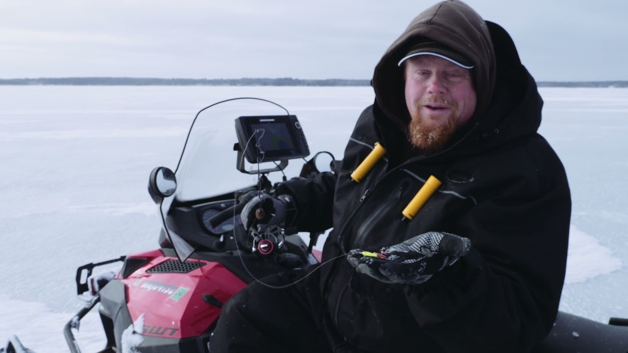 Ice Fishing With Humminbird MEGA LIVE Brian Bro Brosdahl - YouTube