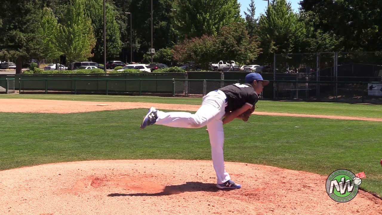 Matthew Hwang — PEC - RHP - Overlake HS(WA) - July 19, 2017 - YouTube
