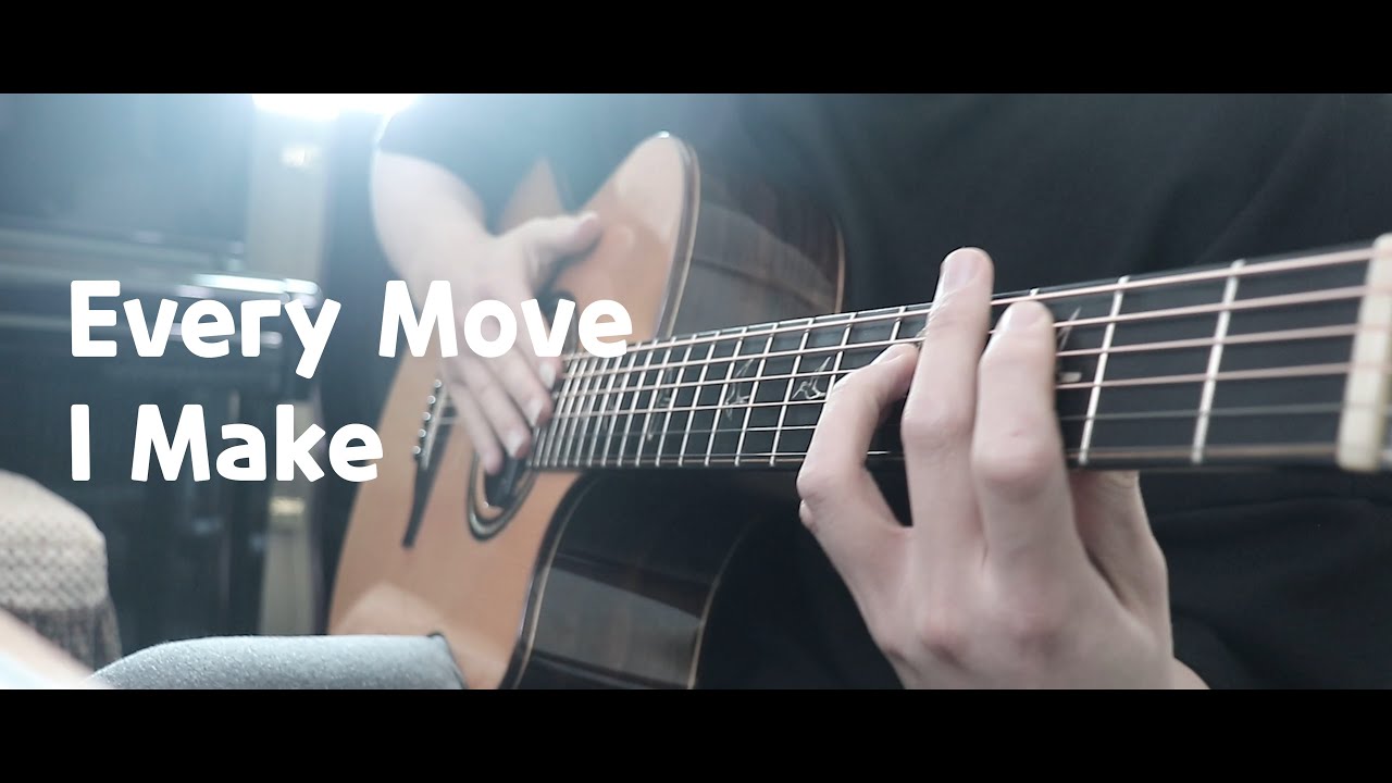 [Tab] David Ruis - Every Move I Make 내 모든 삶의 행동 주 안에 Fingerstyle ...